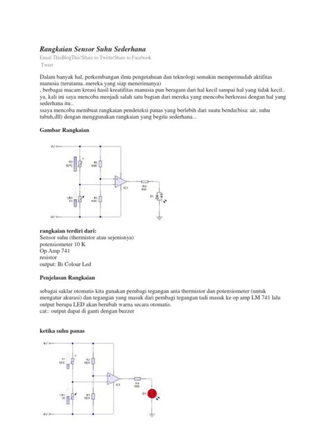 Detail Gambar Rangkaian Thermistor Koleksi Nomer 28