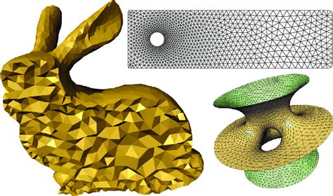 Domain Mesh Our Fluid Simulator Uses A Simplicial Mesh To Discretize Download Scientific