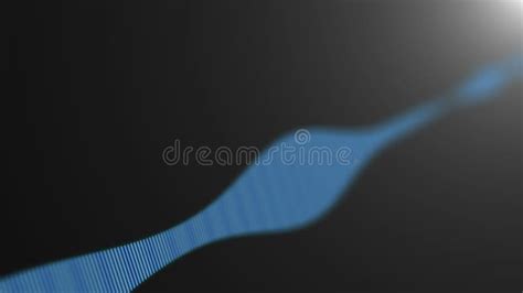 Abstract Audio Visualizer Equalizer Digital Illustration Backdrop Stock Illustration
