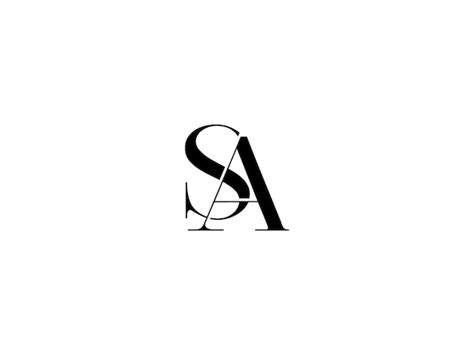 Premium Vector Vector Sa Logo
