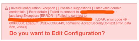 Source With Ldap Error Isc Discussion And Questions Sailpoint
