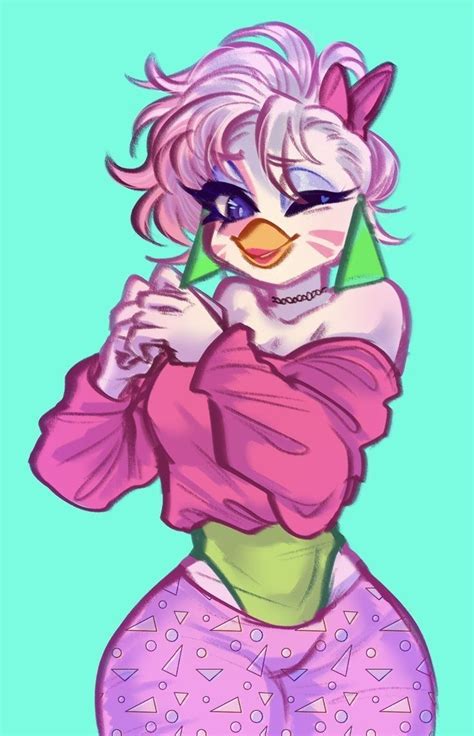 Glam Rock Chica Fnaf Fanart Glam Rock Chica Fnaf Fanart