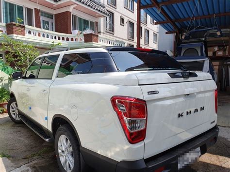 칸khan진보 순정 쿠페탑 L9 장착 시공~ 경남 렉스턴스포츠칸 하드탑하프탑쿠페탑 전문장착시공점 진주 경원카오토샵 Carandtop카엔탑 네이버 블로그