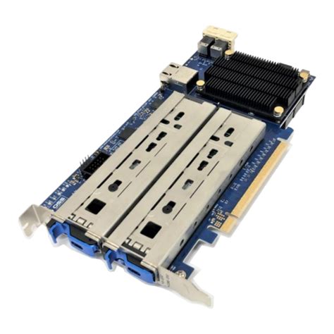 oss pcie4 adpt x8 m 2 2 user manual pdf download manualslib