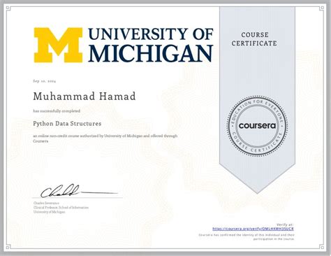 Completion Of Data Structures In Python Course Muhammad Hamad Posted On The Topic Linkedin
