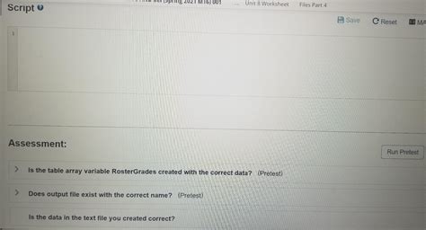 Solved Grade Roster File Condition Looping Through Vector