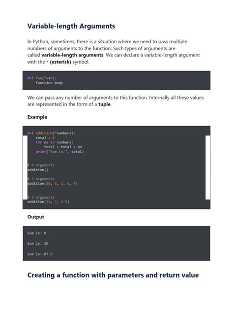 Functionnnn Pdf Parameter Computer Programming Scope Computer