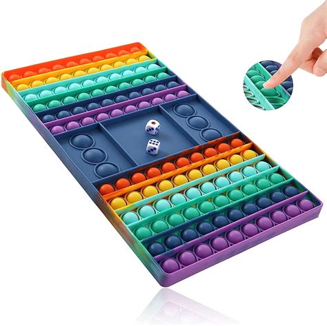 Buy G. A. D. pop it Game Board (with 2 dice) for Two Players, pop Game ...