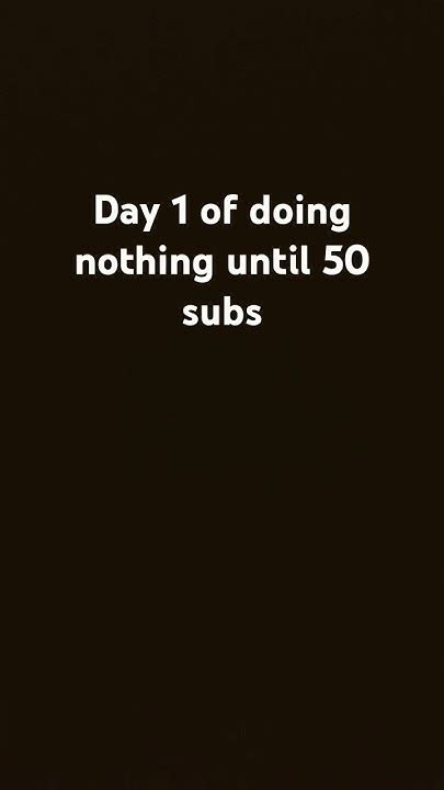 Day 1 Day1 Dayschallenge Nothing Youtube