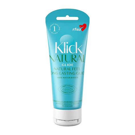 RFSU Klick - Natural liukuvoide, 100 ml - Seksikauppa.fi