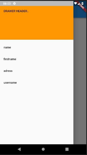 Dart Flutter Drawer As Separate Widget Doesn T Allow Width Modification Stack Overflow