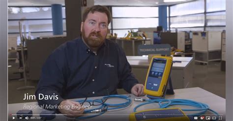 Testing M12 Industrial Ethernet Connections With The Dsx