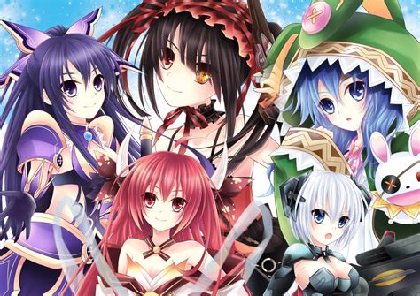 Tokisaki Kurumi Yatogami Tohka Itsuka Kotori Tobiichi Origami