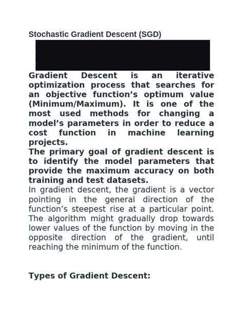 25 Stochastic Gradient Descent Pdf Mathematical Optimization Algorithms