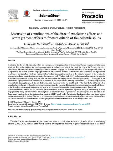 Contributions Of The Direct Flexoelectric Effects And Strain Gradient