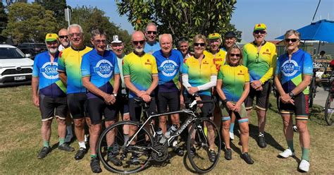 Saxons Cycling For A Cause Ballarat Times