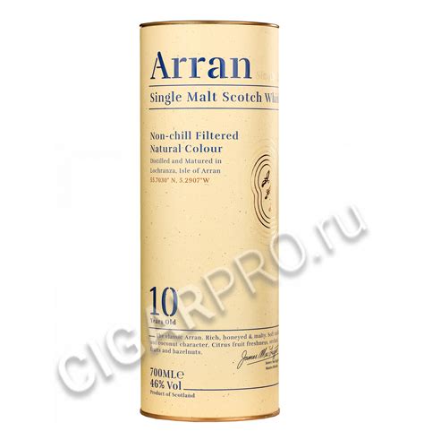 Купить Шотландский виски Arran 10 years Single Malt цена на виски Арран ...