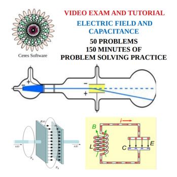 Electric Field And Capacitance AP Physics Problem Solving Video Tutorial