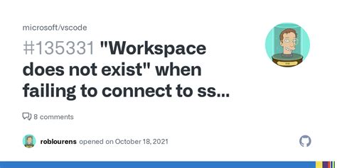 Workspace Does Not Exist When Failing To Connect To Ssh Remote Issue Microsoft