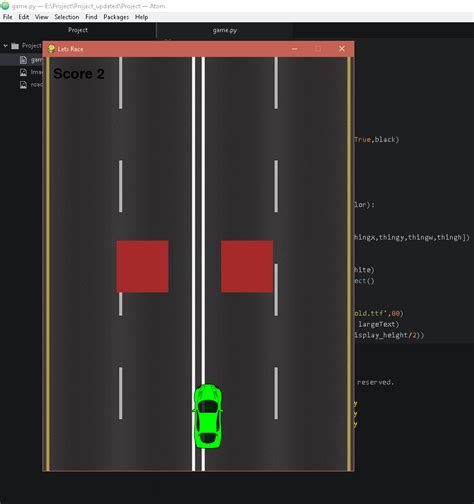 Python I Want Player To Dodge 2 Rectangles But They Appear Parallel To Each Other Stack Overflow