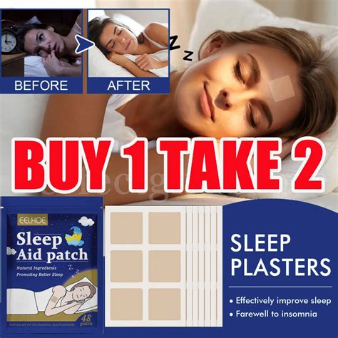 【buy 1 Take 2】 Sleep Patch Insomnia Sleep Aid Patch Relieve Anxiety