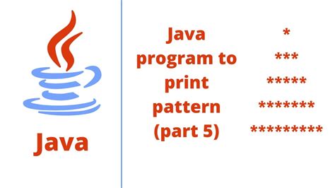 Java Program To Print Pattern Part YouTube
