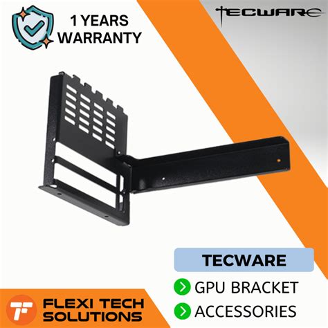 Tecware Vertical Gpu Bracket V2 For Vxl Vxc And Vxr Without Riser Cable Flexi Tech