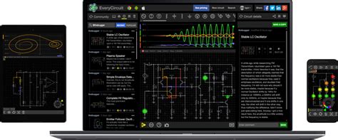 Electronics Circuit Simulator