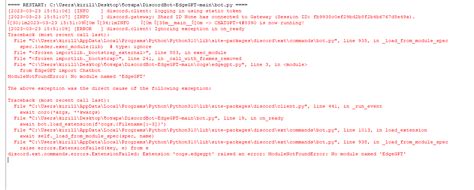 Big Problem Issue Fusefairy Discordbot Edgegpt Github