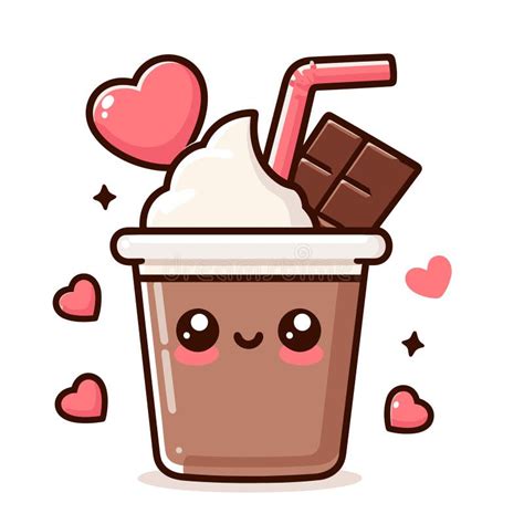 Cute Chocolate Milk Drawing