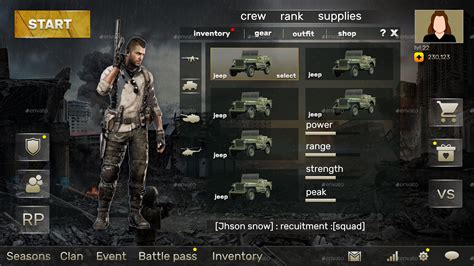 Fps Game Ui Game Assets Graphicriver