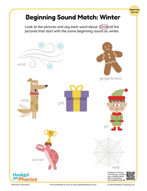 Beginning Sounds Worksheets Hooked On Phonics