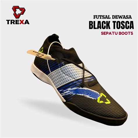 Jual Trexa Black Tosca Sepatu Futsal Booth New Trexa Brand Local