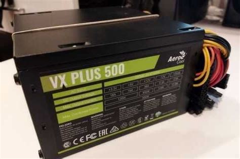 Блок питания Aerocool VX plus 500W | Festima.Ru – частные объявления