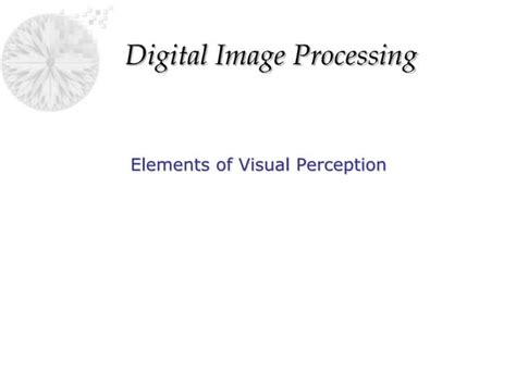 Chap01 Visual Perception Pptx