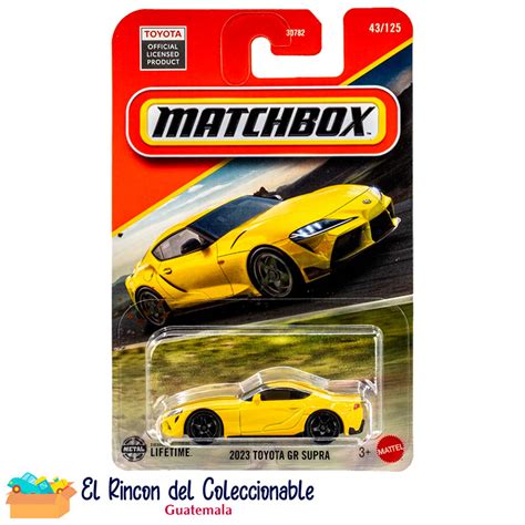 Matchbox 2023 Toyota Gr Supra Guatemala