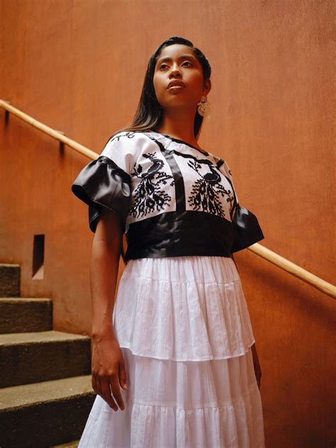 Mexican Model Karen Vega Is Bringing Oaxacan Pride To The Fashion World