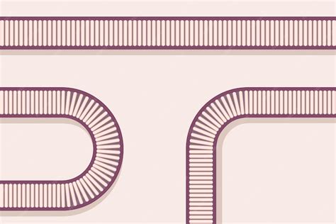 Premium Vector Top View Of Conveyors Belt