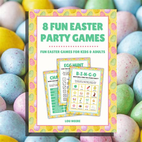 8 Fun Easter Party Games Lou Noire
