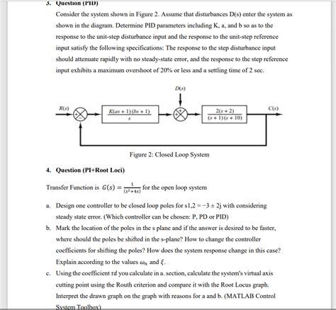 3. Question (PID) Consider the system shown in Figure | Chegg.com