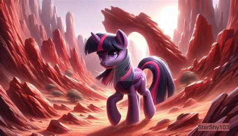 Twilight Sparkle Visits Arches National Monument By Starshy103 On Deviantart