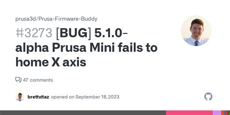 BUG Alpha Prusa Mini Fails To Home X Axis Issue Prusa D Prusa Firmware Buddy