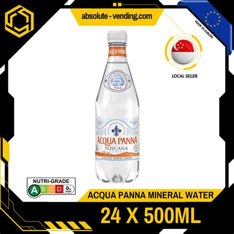 [carton] Acqua Panna Still Mineral Water 500ml X 24 P E T Bottle