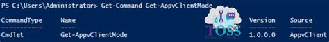 Get Appvclientmode Powershell Cmdlet Commands Toss
