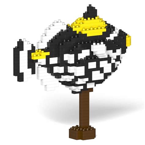 Clown Triggerfish Toy Building Blocks L Different Than Legos Build