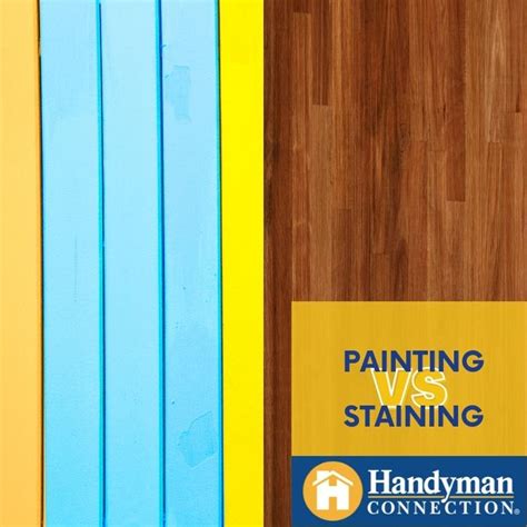 Painting VS Staining Which Is Better