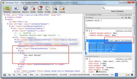 Html Different H1 Css Height In Safarifirefox Stack Overflow