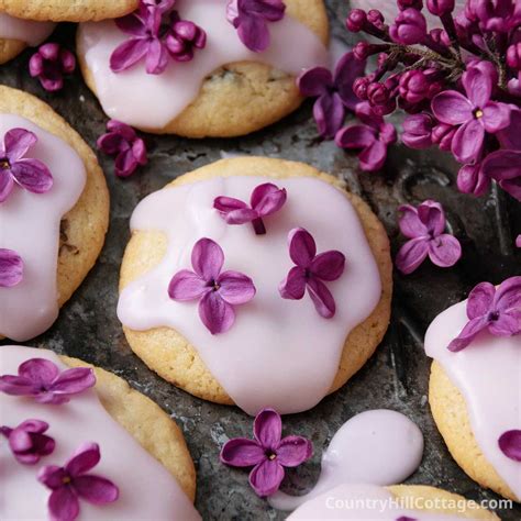 Lilac Cookies