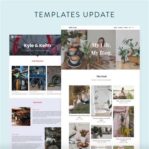 Templates Update Updates Strikingly
