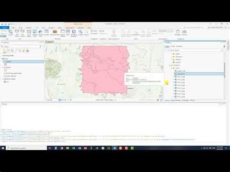 ArcGIS Pro Basics Of The Python Window YouTube